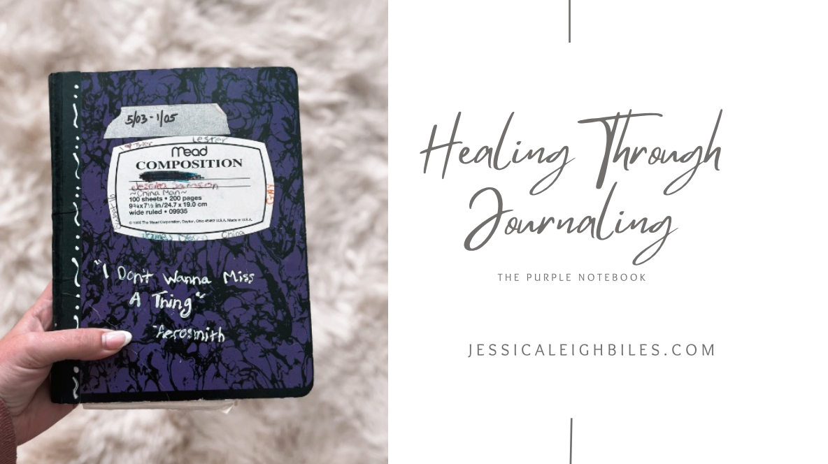 Healing Through Journaling: The Purple Notebook - Jessica B.
